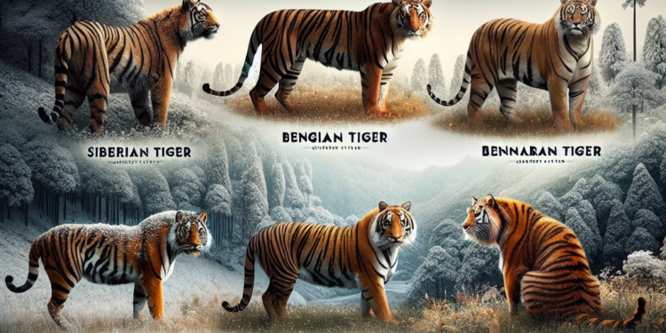 ℹ Conoce las Diferentes Especies: Guía Completa de los Tipos de Tigres